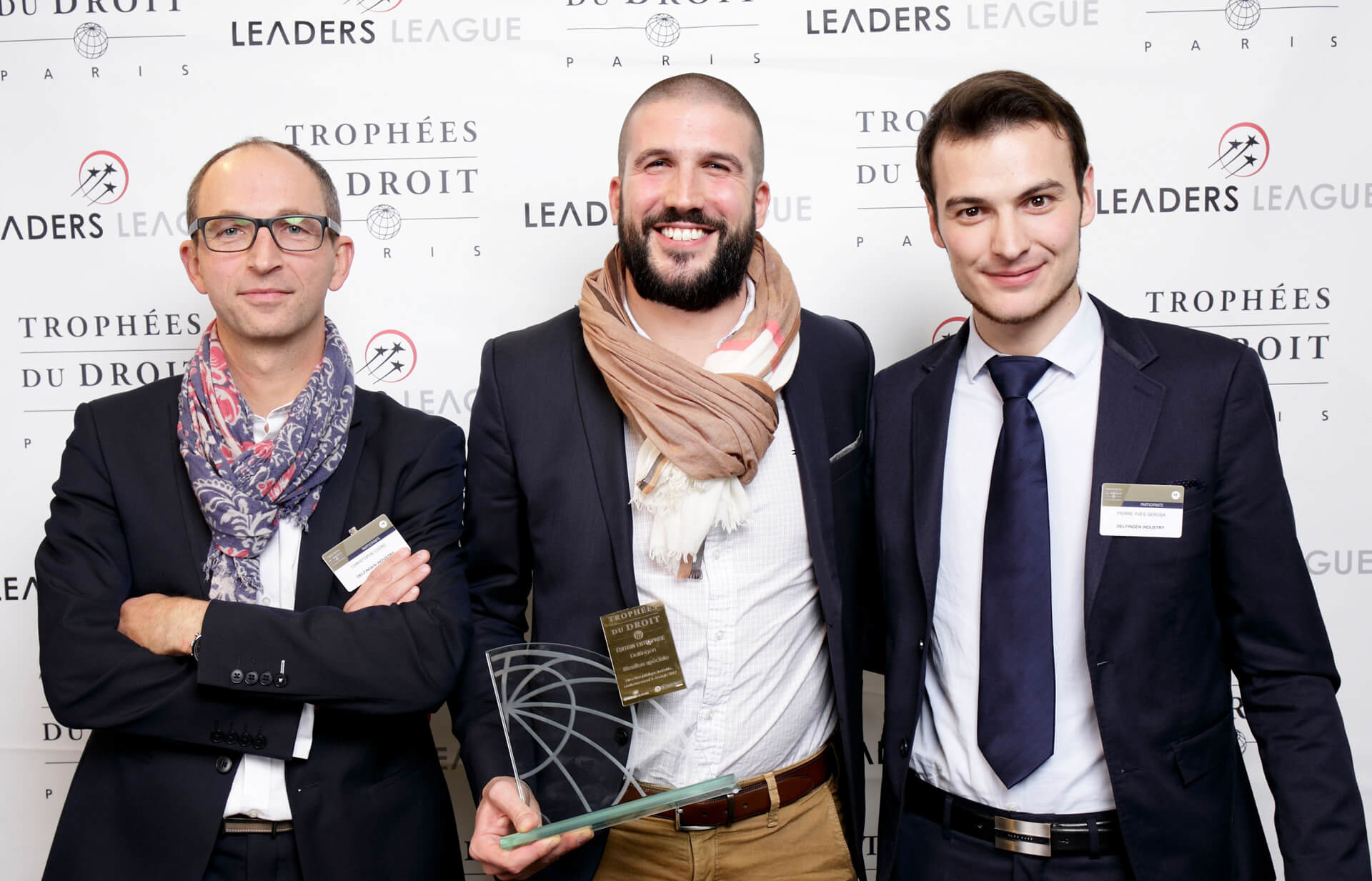Our legal department was rewarded in the Law Trophy event in Paris ...