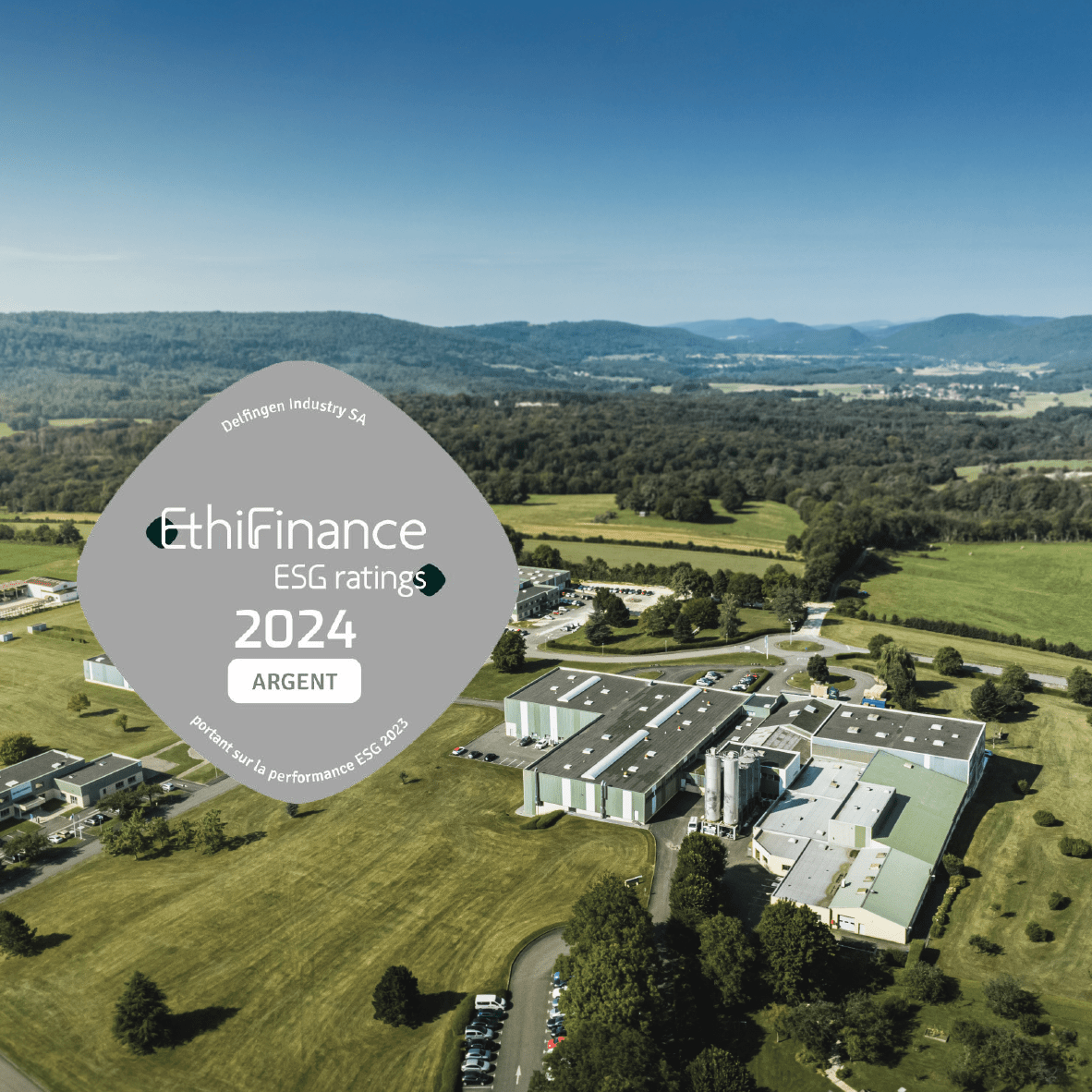 EthiFinance ESG Ratings décerne la médaille d'argent à DELFINGEN pour ...